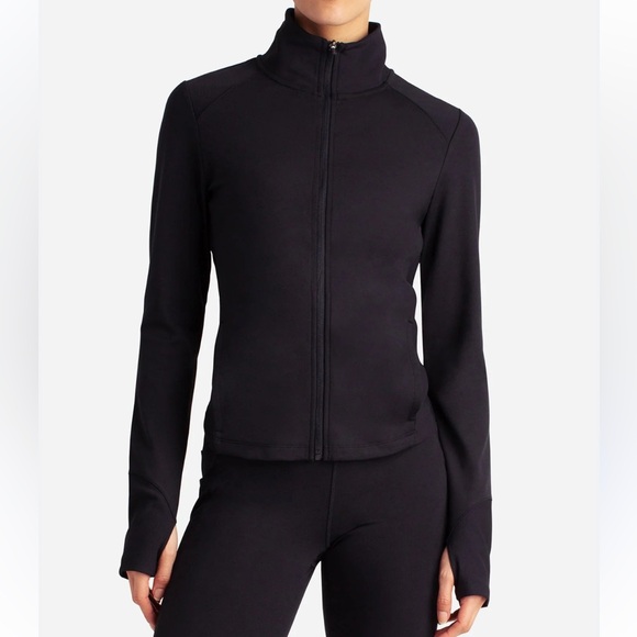 Danskin | Jackets & Coats | Danskin Running Jacket Black Large | Poshmark